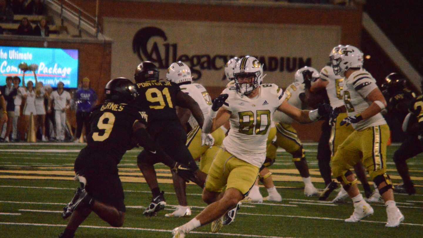 Georgia Tech Football 2023 Position Review: Tight End - Sports Illustrated Georgia Tech Yellow ...