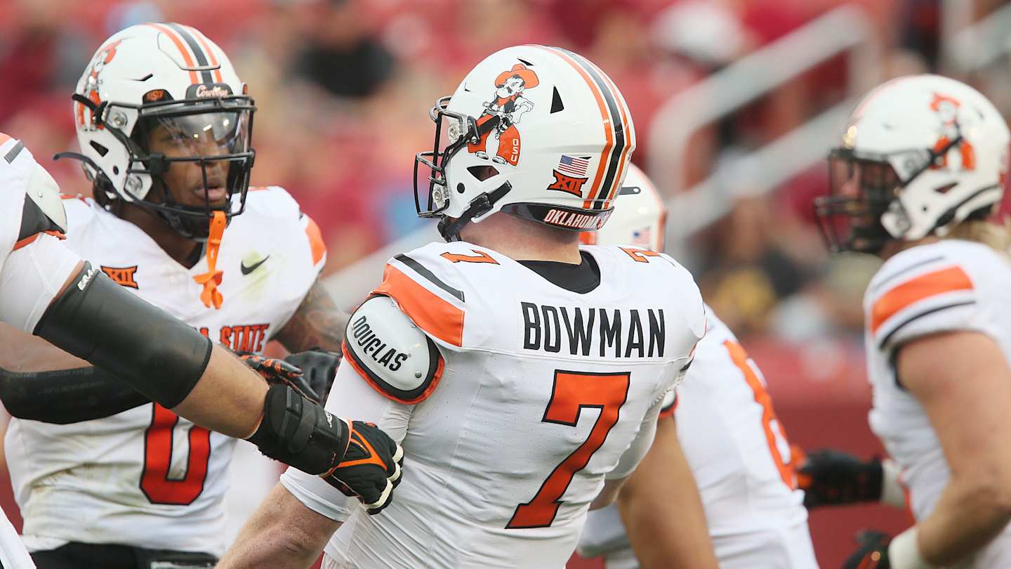 Assessing Alan Bowman's First Full Game as Oklahoma State's Quarterback ...