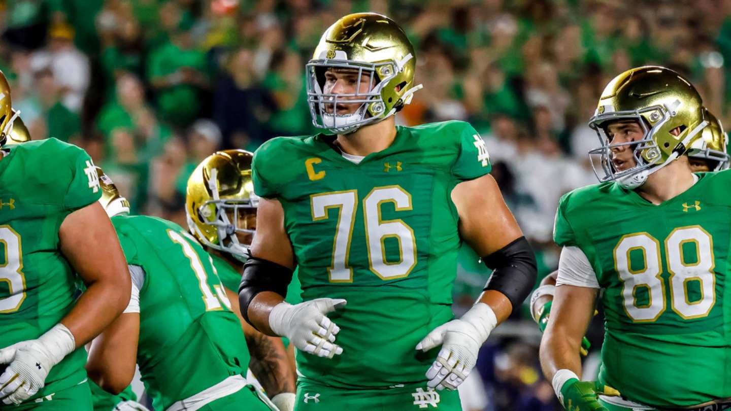 Notre Dame Joe Alt Cements Elite Status At The NFL Scouting Combine ...