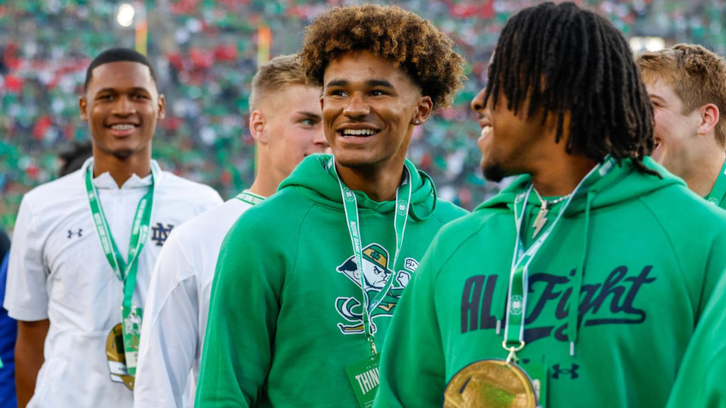 Notre Dame Wide Receiver Target Jerome Bettis Jr. Previews Return Visit ...