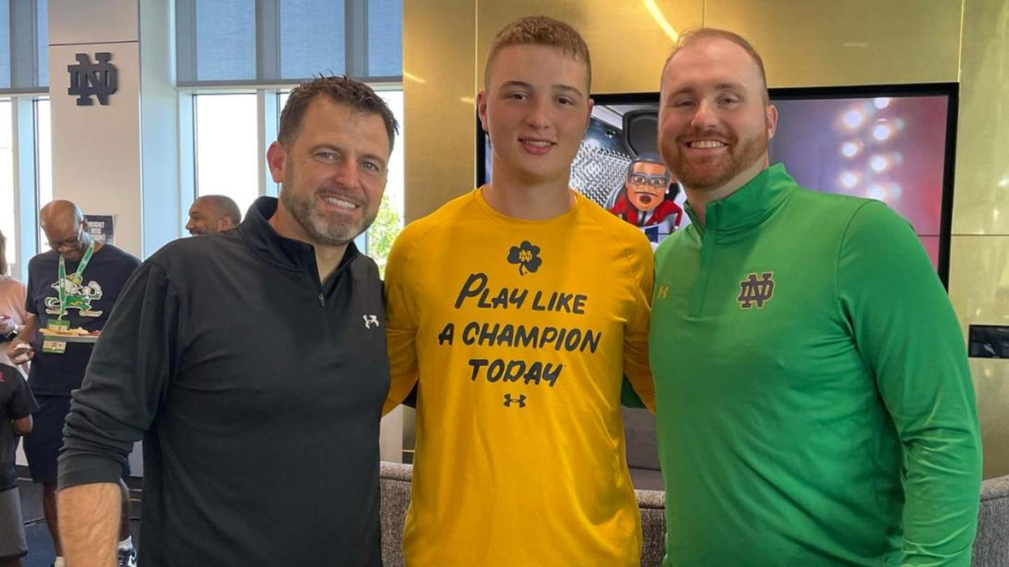 Notre Dame Was A No Brainer For Snapper Joseph Vinci - Sports ...