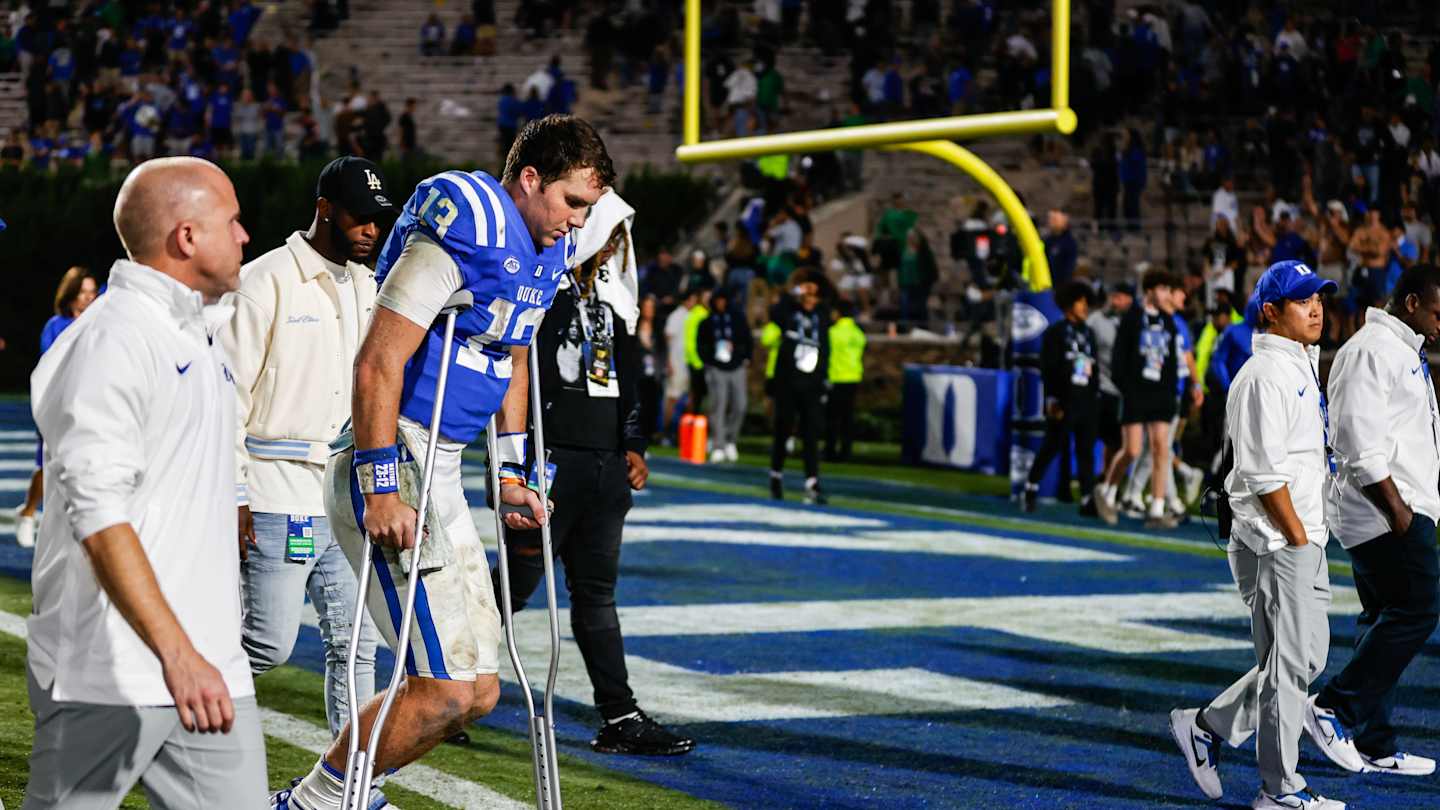 Duke Football: Latest Update on Riley Leonard's Status - Sports ...