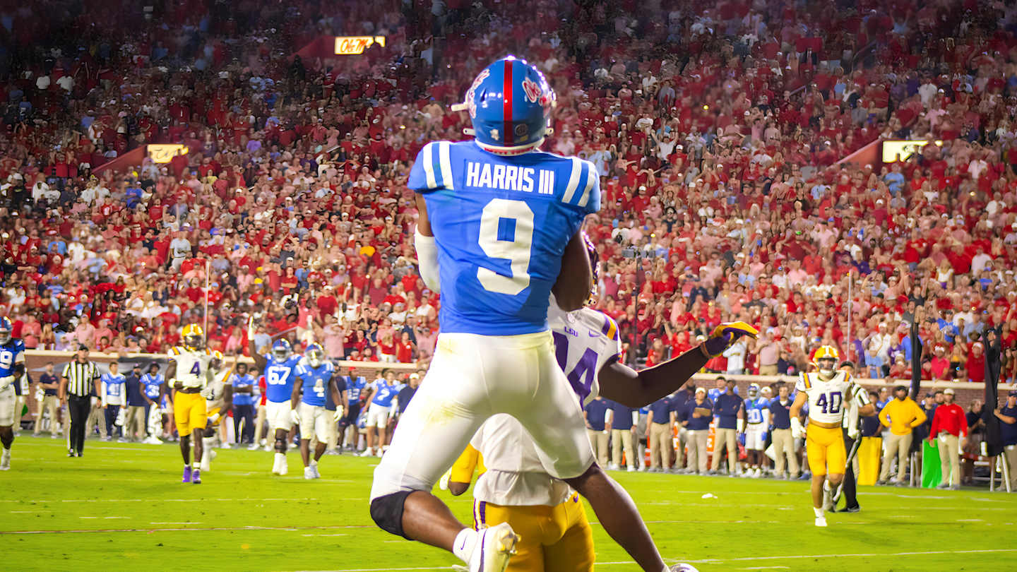 Ole Miss Rebels WR Tre Harris Reveals What Helped Him Through In-Season ...