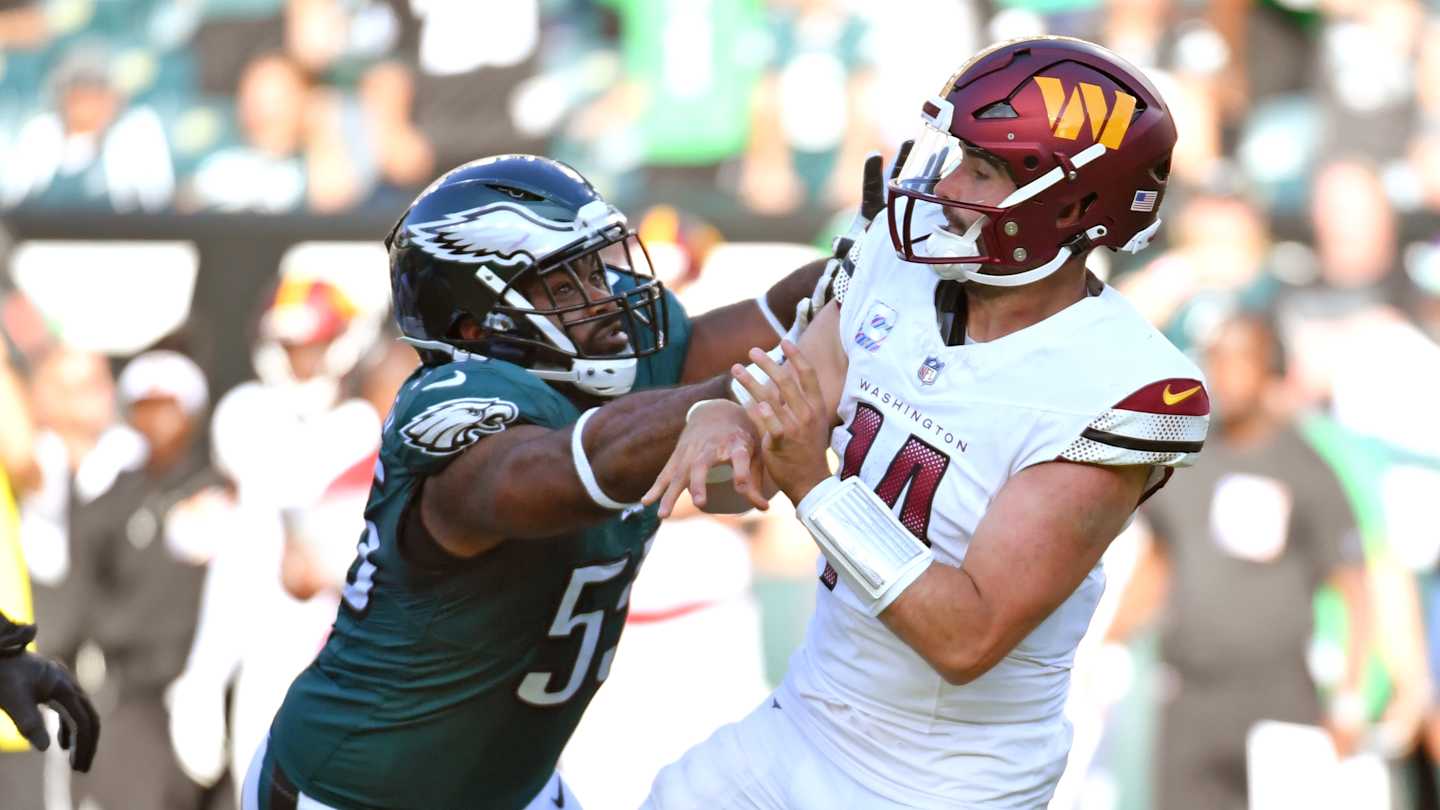 Washington Commanders QB Sam Howell Praised by Eagles' Darius Slay: 'He ...