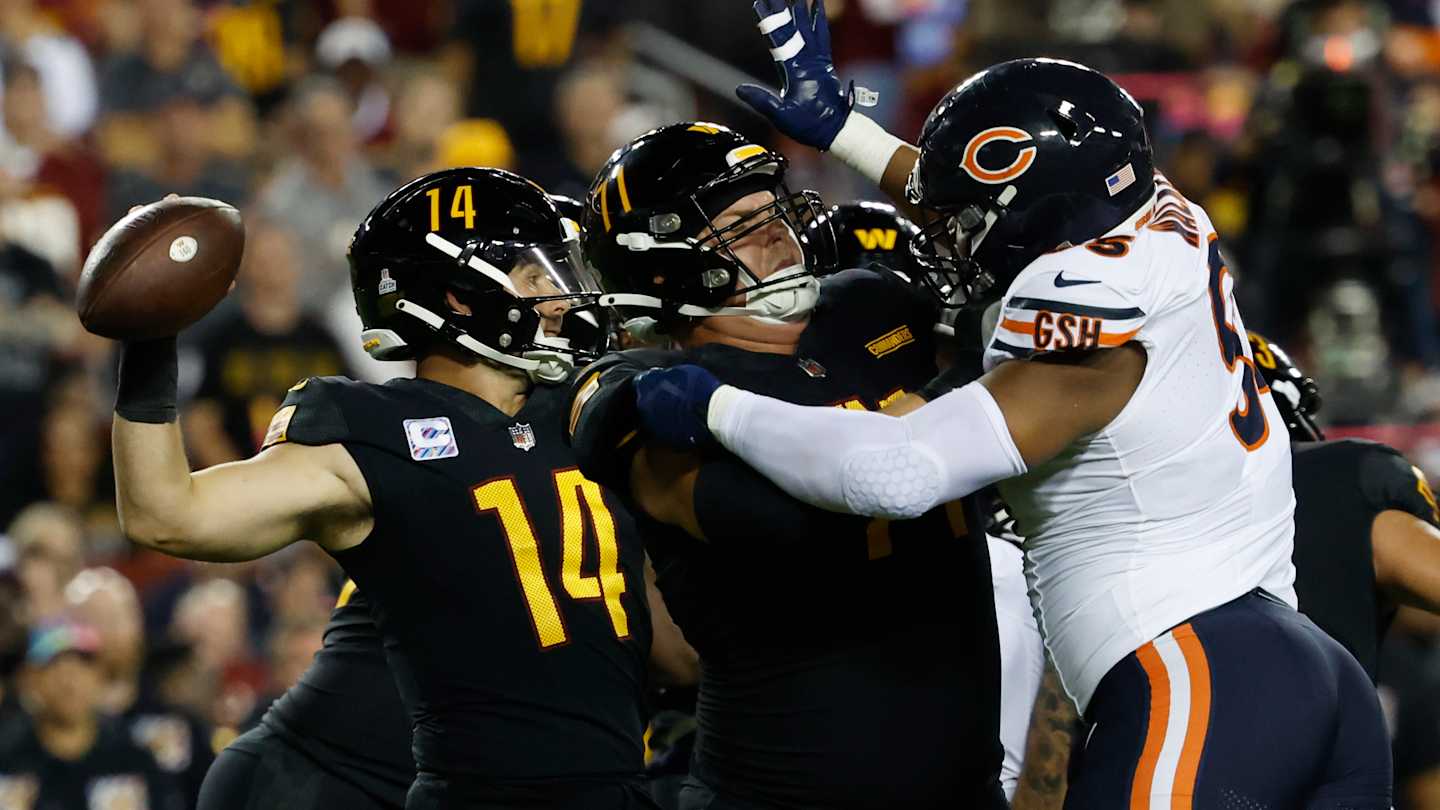 Washington Commanders' Sam Howell Reflects on 'Disappointing' Chicago ...