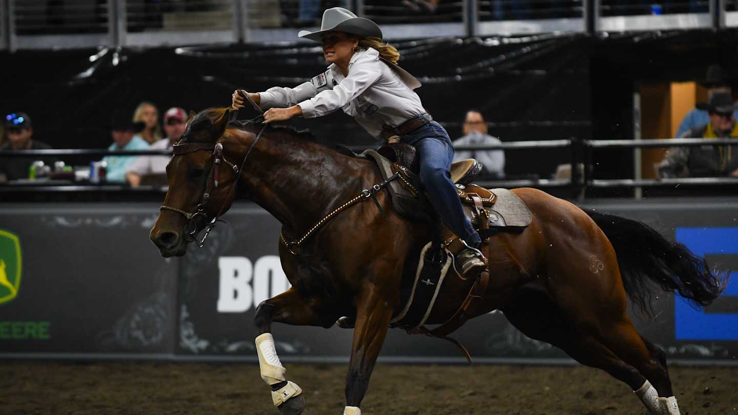 Waco Native Tops Round 1 of PRCA Texas Circuit Finals Barrel Racing ...