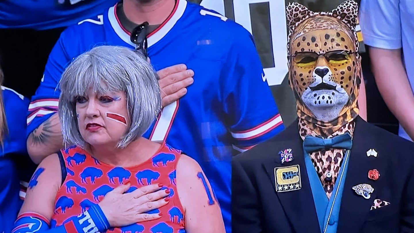 NFL Fans Had So Many Jokes About This Jaguars Fan Spotted at London ...