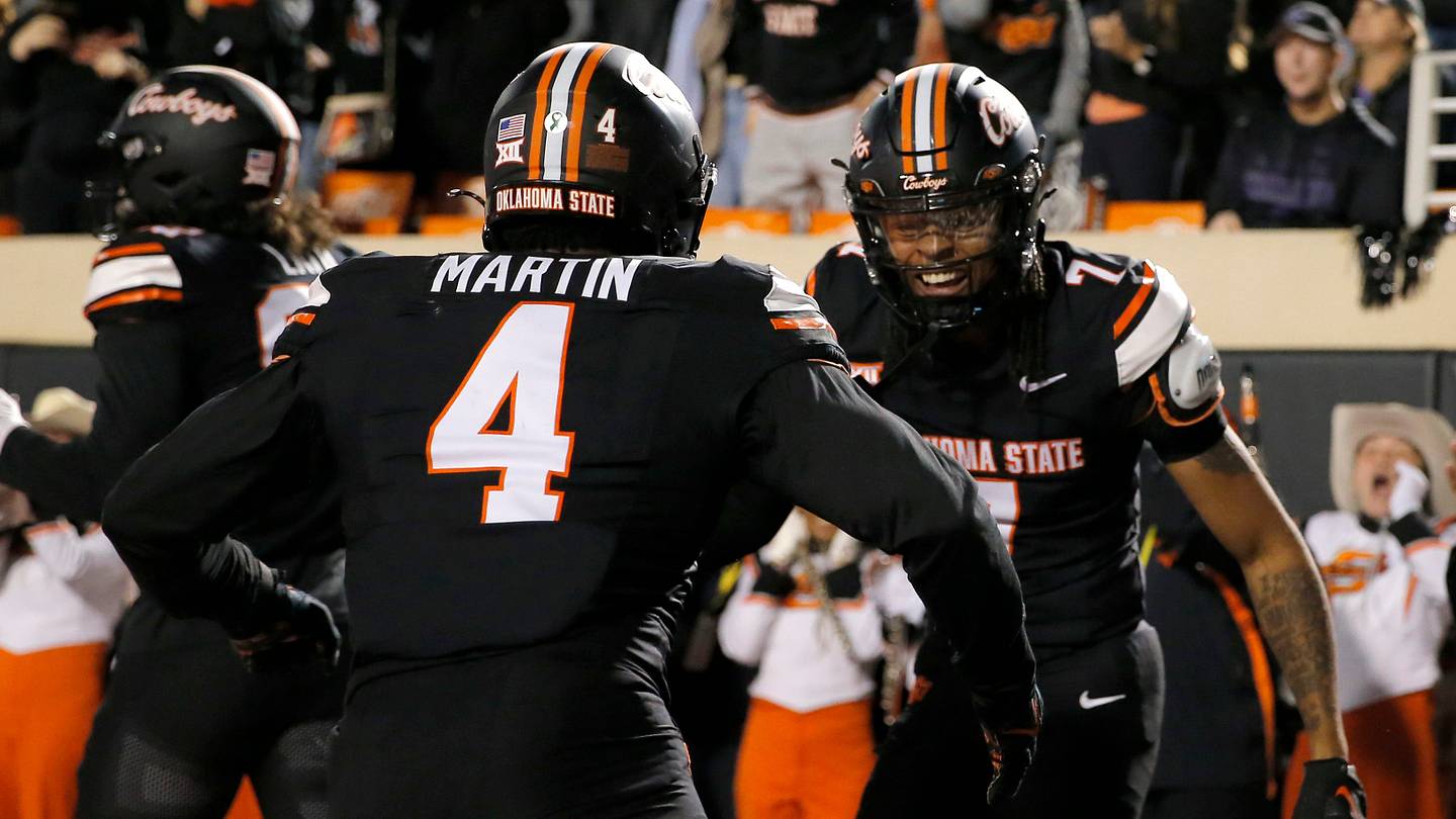 Nick Martin Shines in Oklahoma State Victory Over West Virginia ...