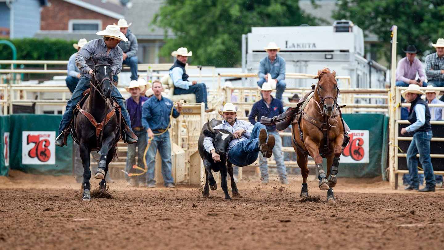 Don Payne Doesn't Stop: Steer Wrestler Makes NFR Debut - Sports ...