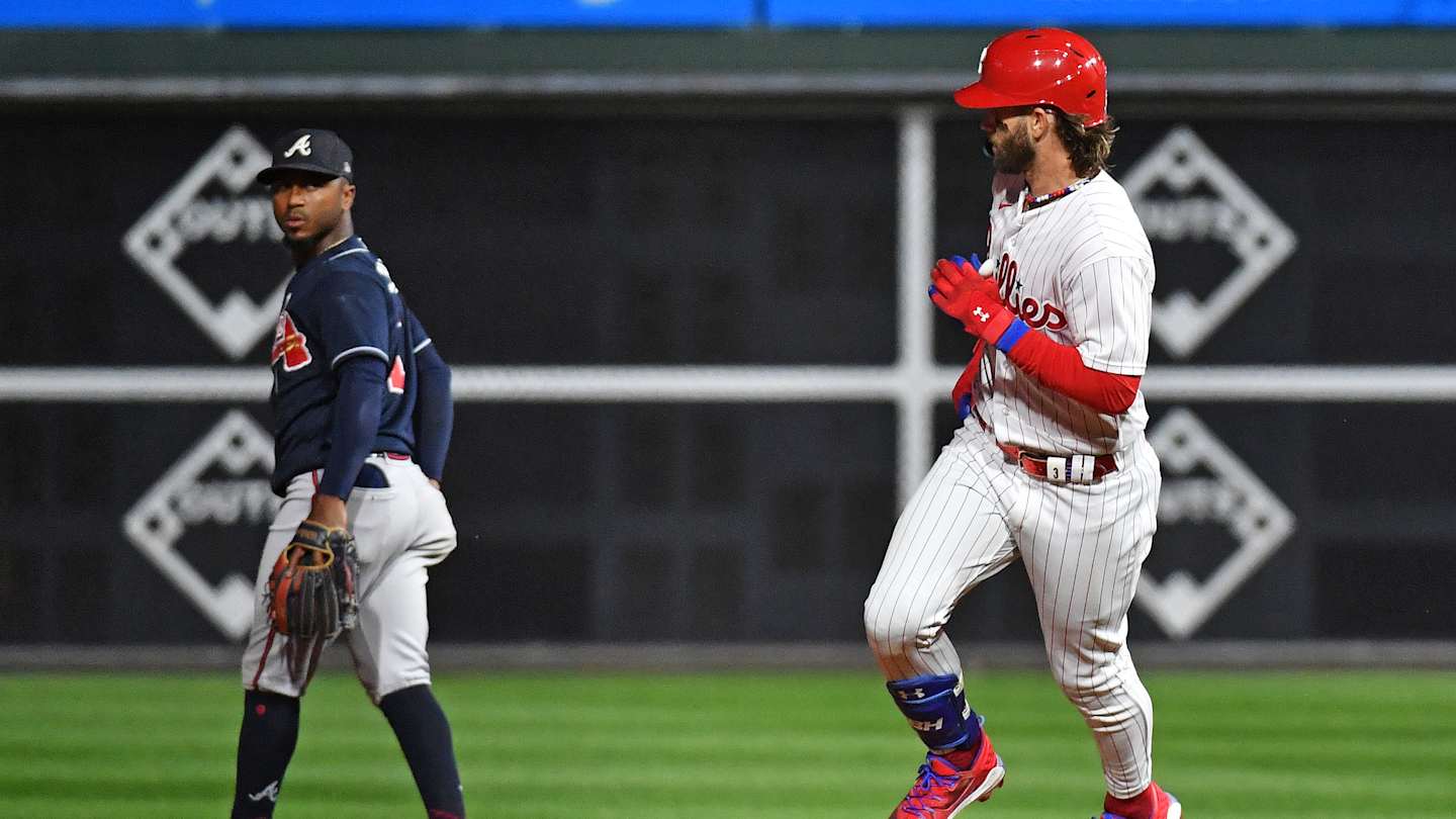 Powered by Prime, Philadelphia Phillies' Bryce Harper Smashes Two Home Runs Against Braves ...