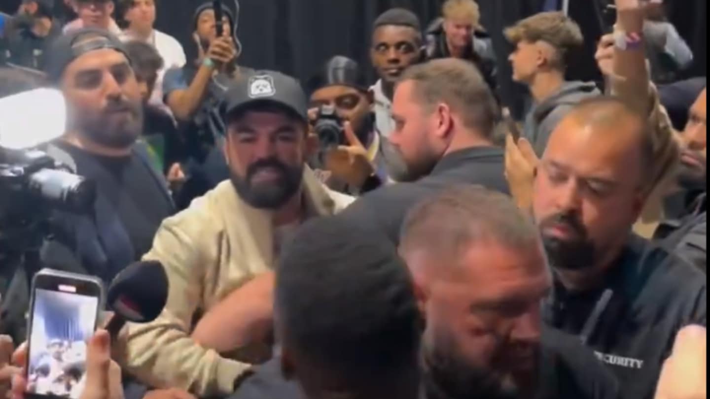 VIDEO: Ex-UFC Slugger Mike Perry Nearly Brawls With Boxer Idris Virgo ...