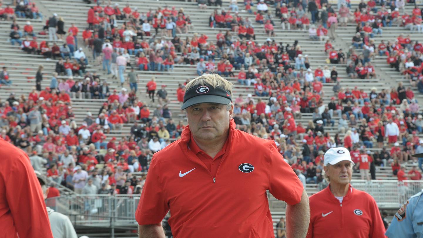 Georgia Football Coach Kirby Smart Discusses Team's Win Over Vanderbilt ...