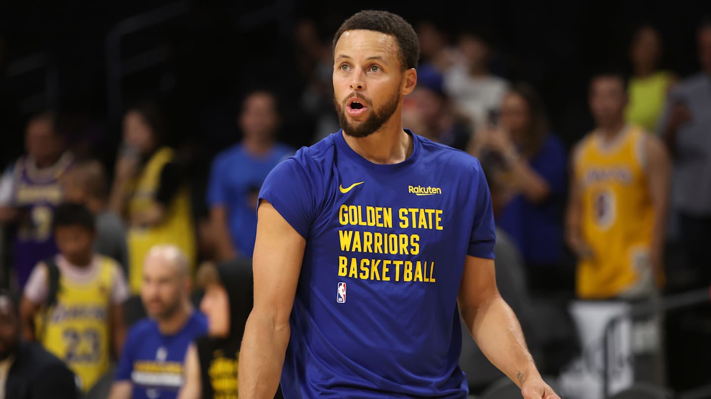 WATCH: Steph Curry Goes Viral Before Lakers vs. Warriors Game - Inside the Warriors