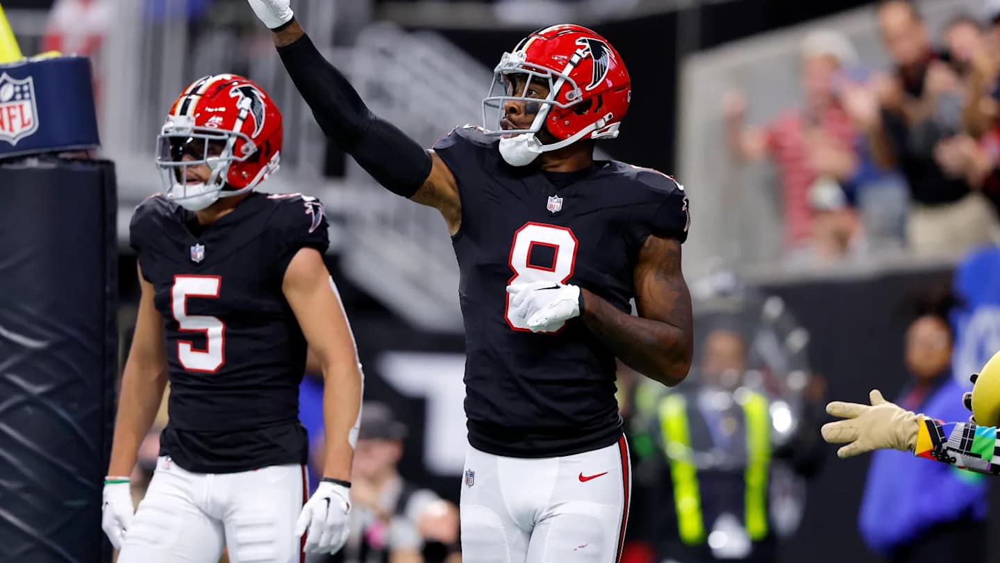 Atlanta Falcons WR Drake London IN, Mack Hollins OUT vs. Arizona ...