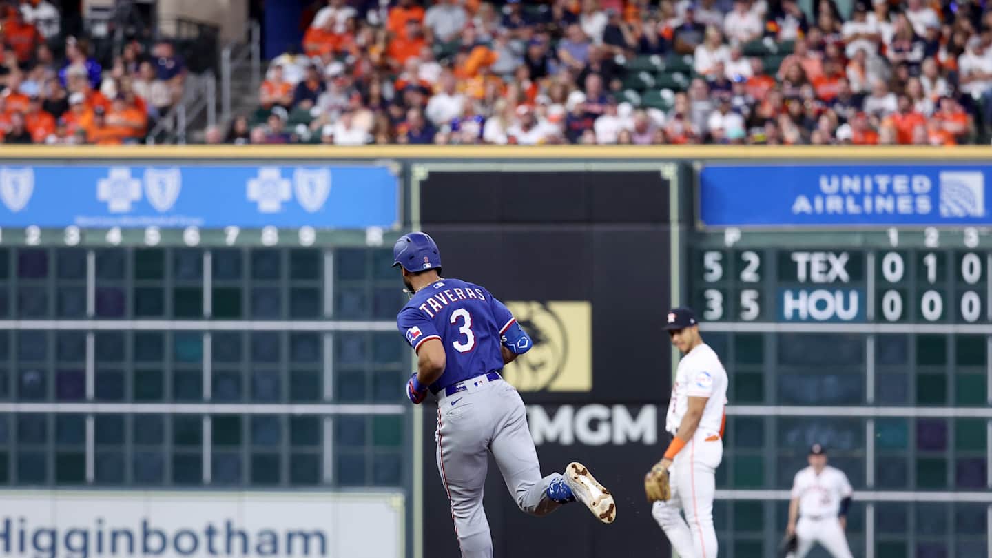 Leody Taveras is Justin Verlander Kryptonite, Texas Rangers Take ALCS Game 1 Over Houston Astros ...
