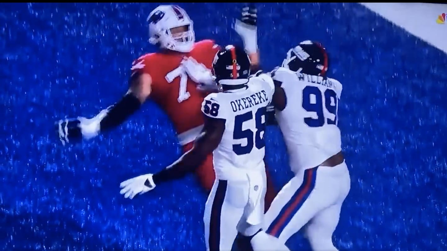 NFL Fines Buffalo Bills, New York Giants After Sunday Night Brawl ...