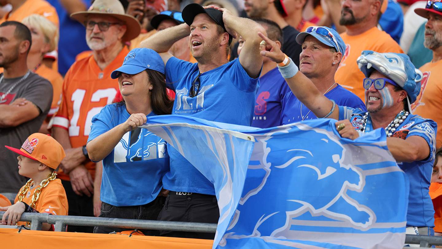 Lions Fans Absolutely Took Over Bucs’ Home Stadium After Big Win in ...