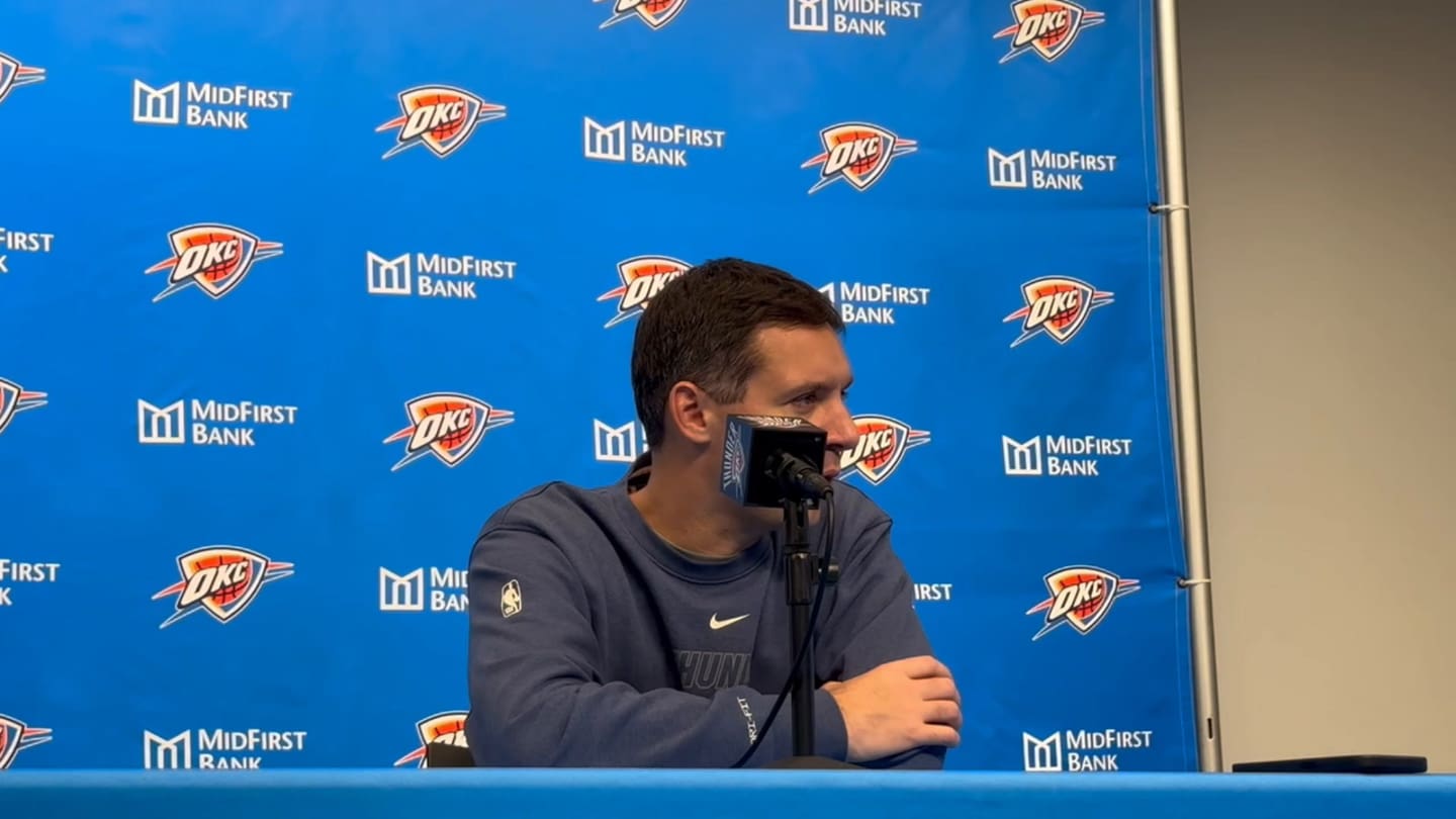 Mark Daigneault Provides Injury Update on OKC Thunder Forward - Sports Illustrated Oklahoma City ...