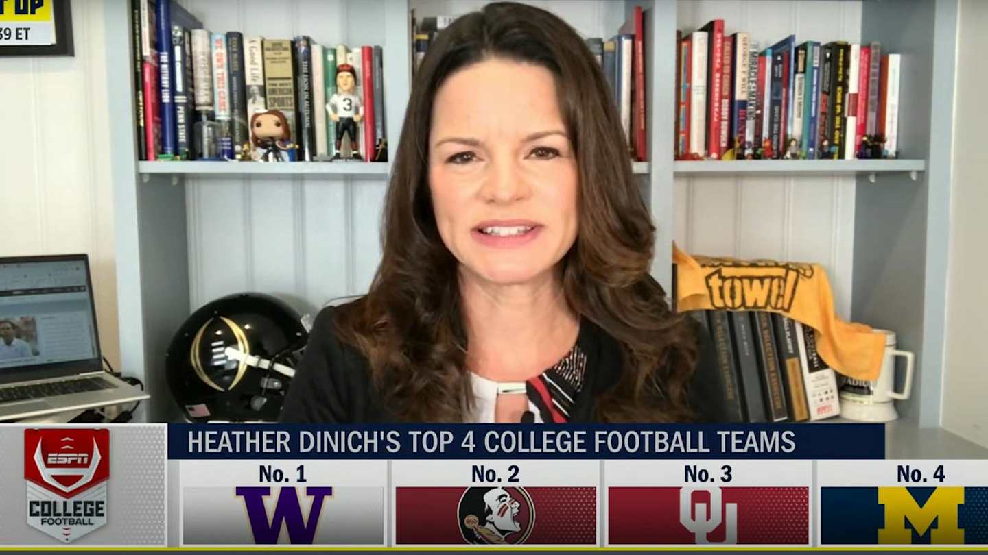 ESPN’s Heather Dinich Snubs Georgia, SEC in Her College Football ...
