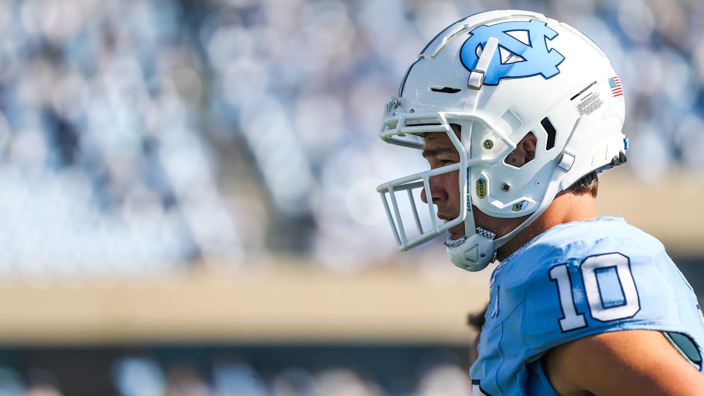 UNC Football: Drake Maye Throws Picture-Perfect 500th Completion ...