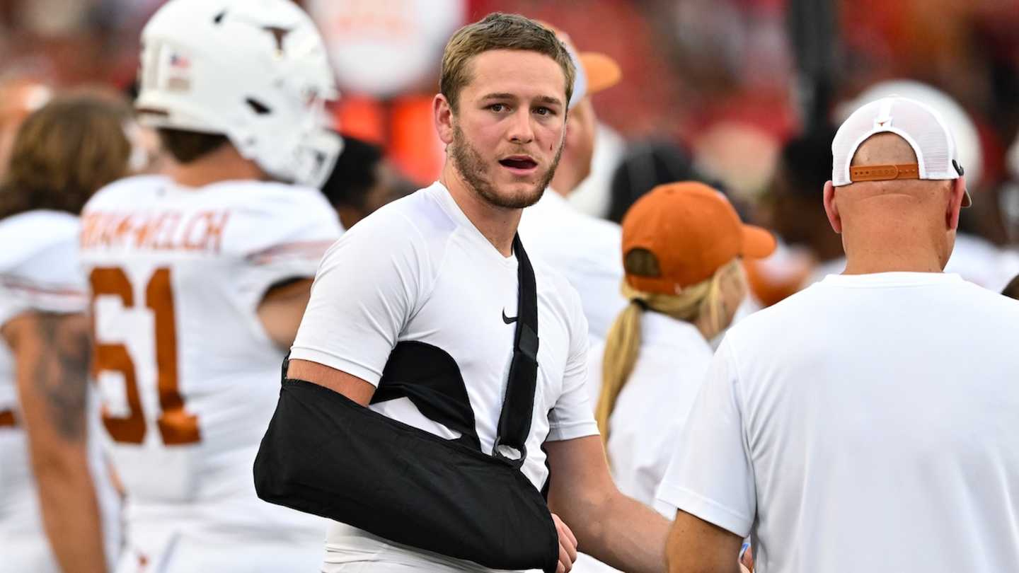 Texas QB Quinn Ewers Expected to Miss Several Weeks With Shoulder Injury, per Report - Sports ...