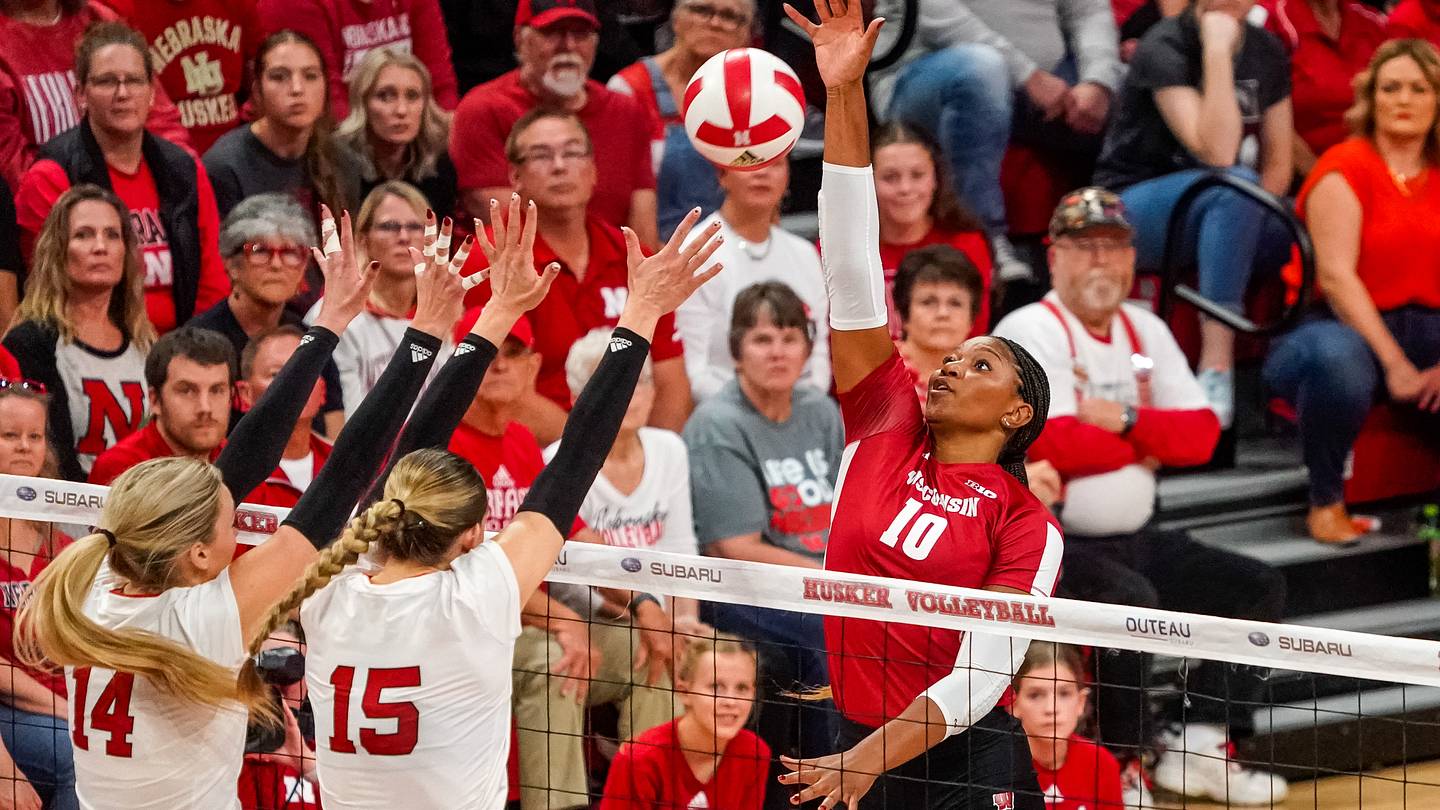Wisconsin Volleyball Team Comes Close in Epic Face-off Against Nebraska ...