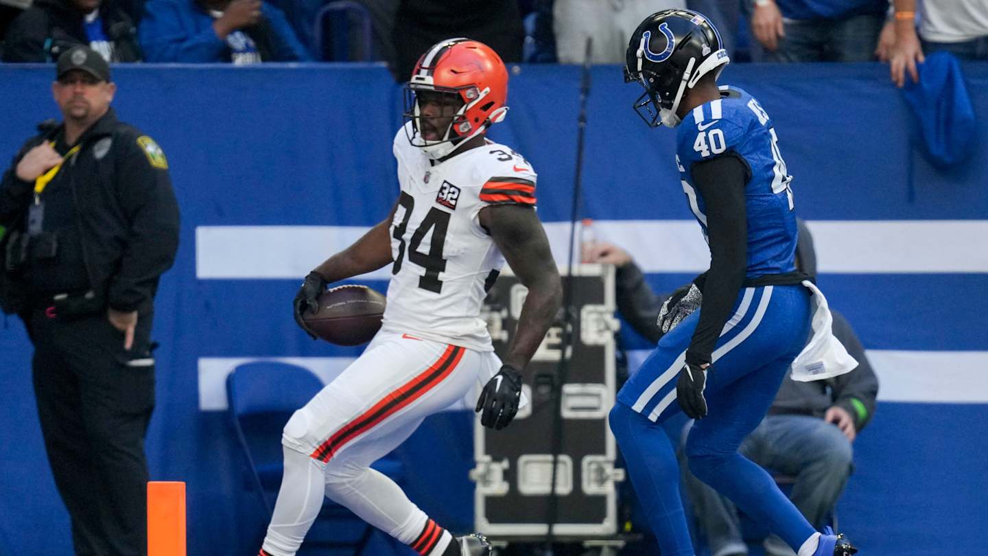 Jerome Ford Returns To Practice For Browns, Questionable For Sunday ...