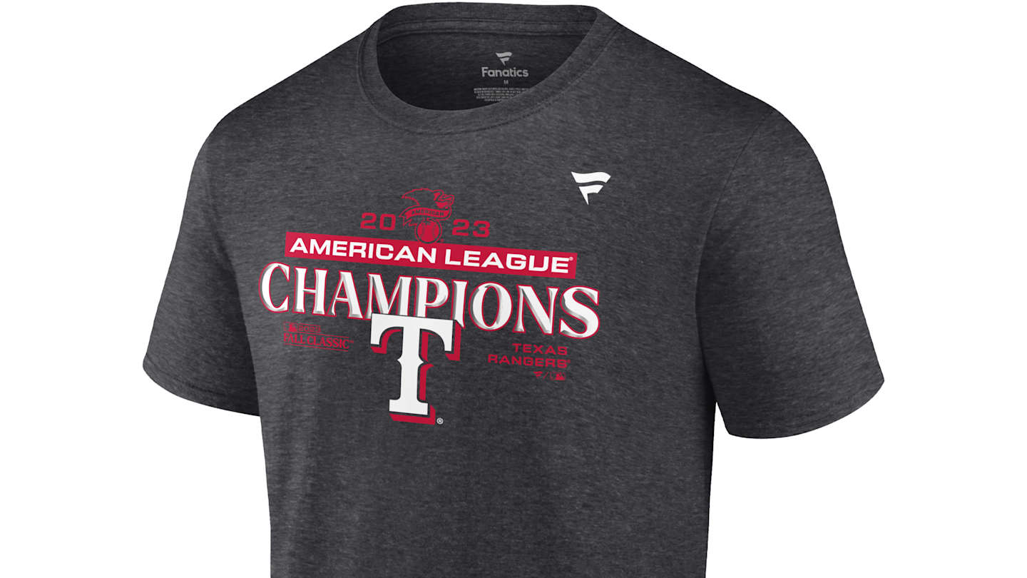 Texas Rangers American League Champions Gear, how to buy - FanNation ...