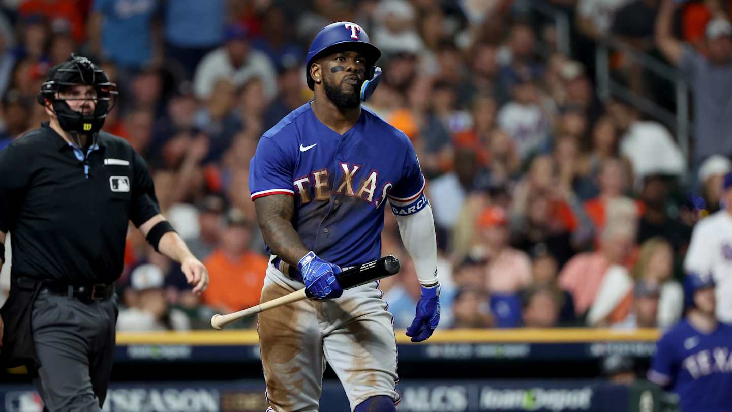 Texas Rangers Star Adolis Garcia Named ALCS MVP After Record ...