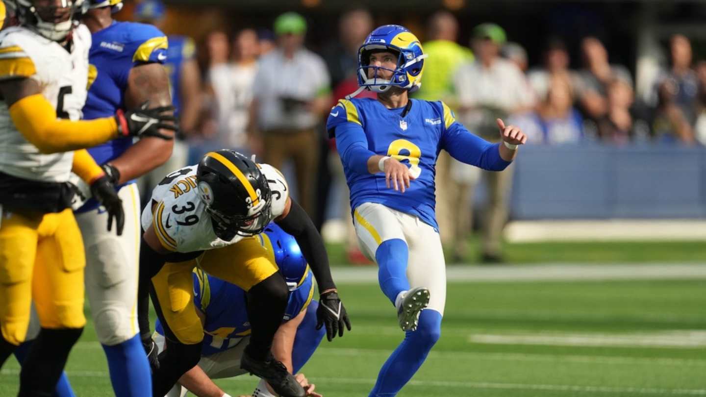Los Angeles Rams Release Kicker After Pittsburgh Steelers Game - Sports ...