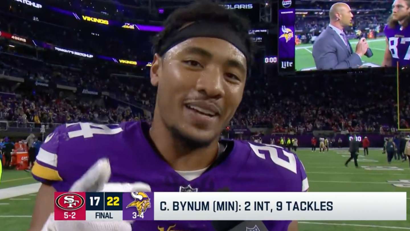 Vikings DB Uses Live Postgame NFL Network Interview to Ask for Help for ...