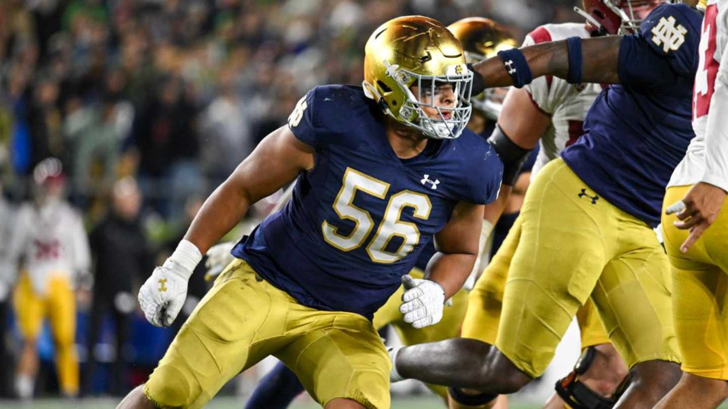 Notre Dame Defensive Tackle Howard Cross III Earns Walter Camp All ...