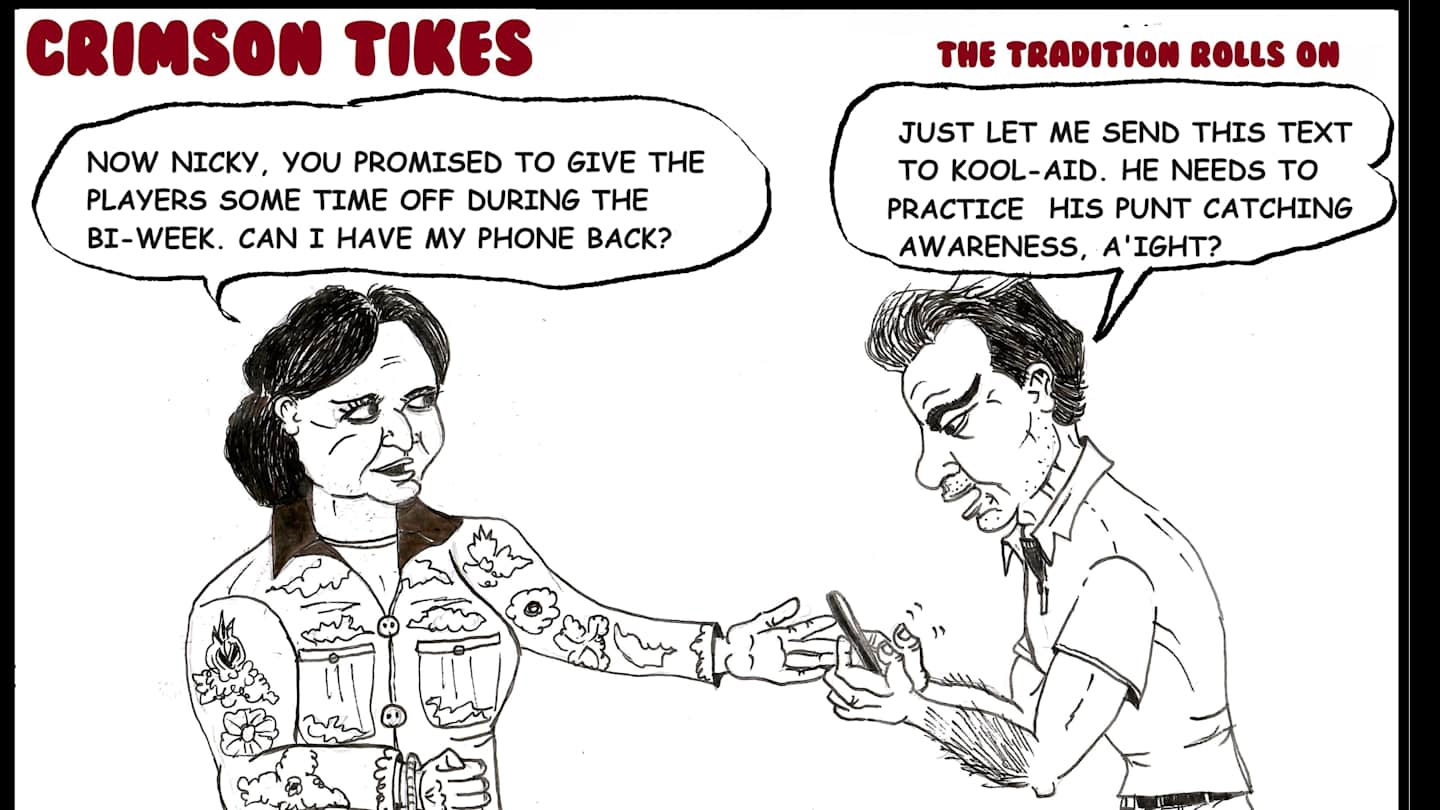 Crimson Tikes: Fair Catch - Sports Illustrated Alabama Crimson Tide ...