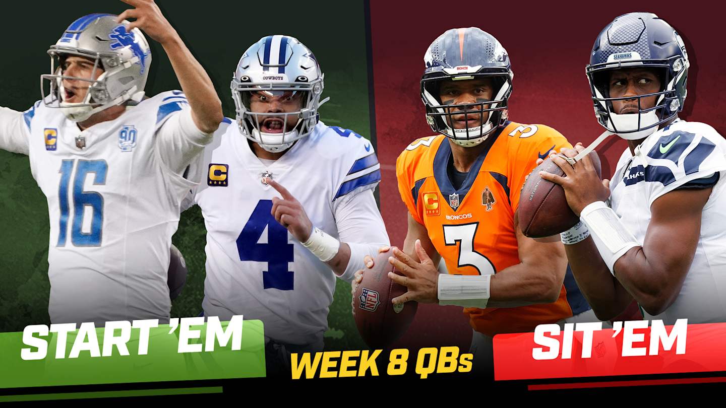 Week 8 Start ’Em, Sit ’Em: Quarterbacks - Sports Illustrated