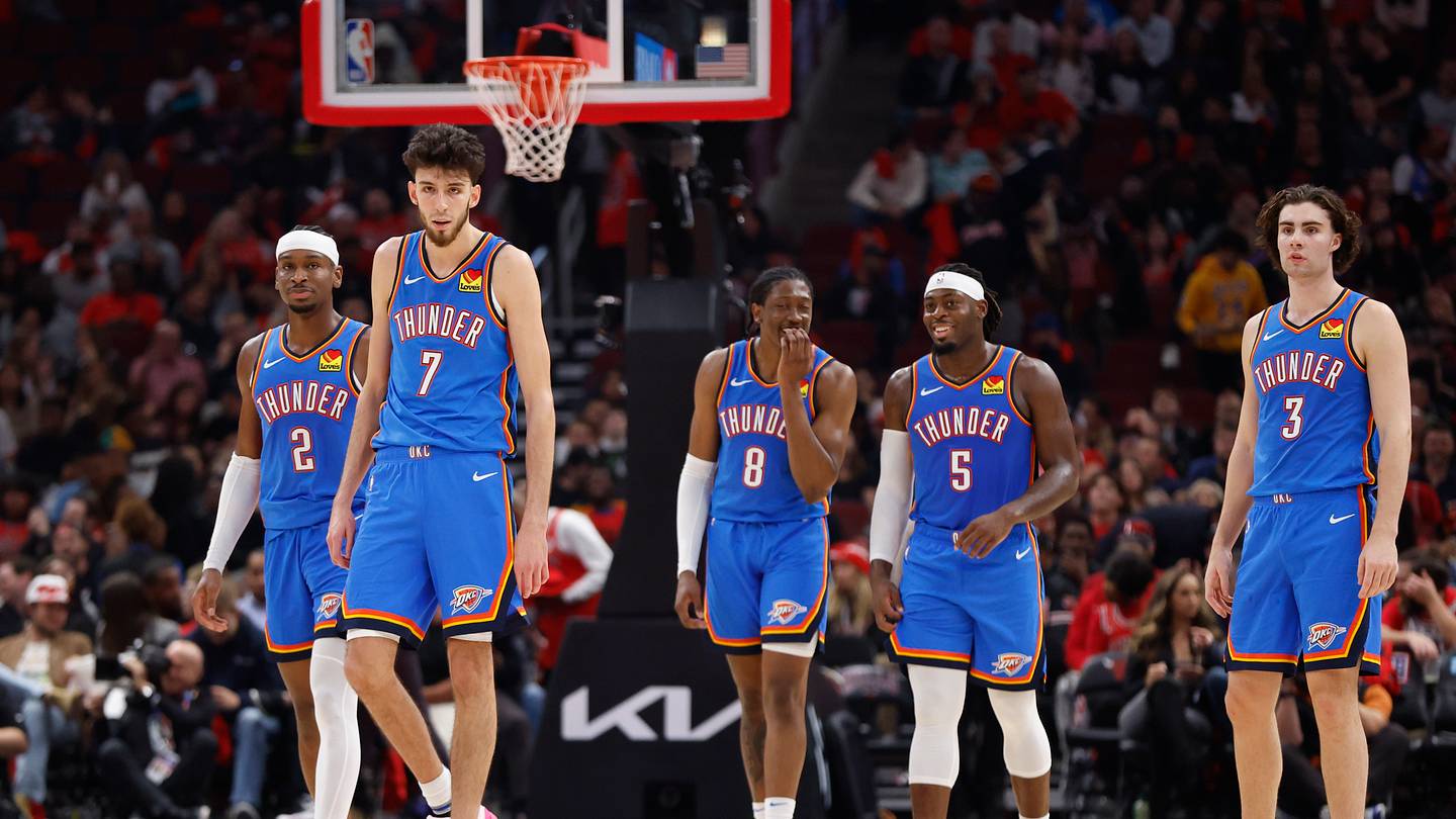 Oklahoma City Jumps Into Top Five in NBA's Latest Power Rankings ...
