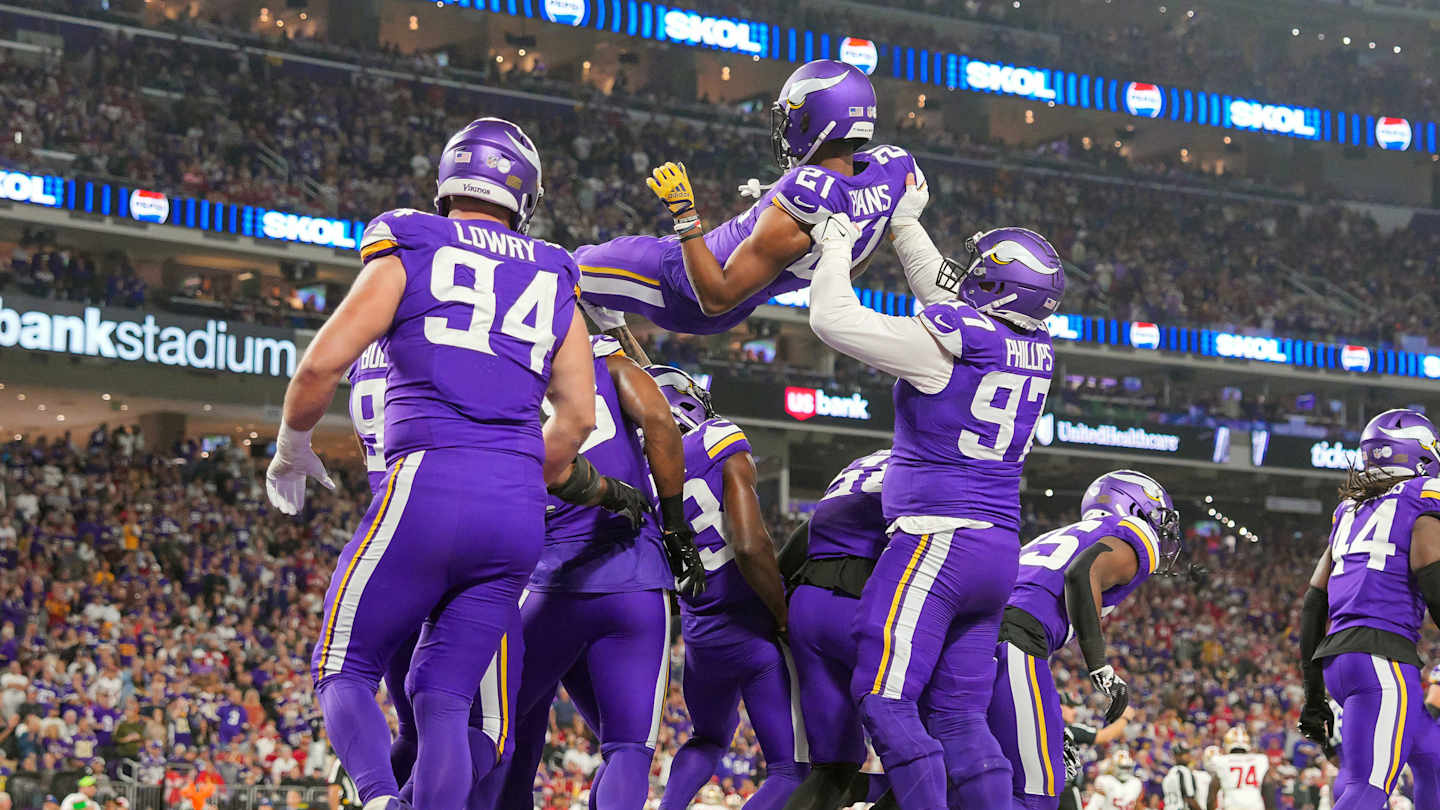 The Vikings' defense broke out all kinds of celebrations on MNF - Sports Illustrated Minnesota ...