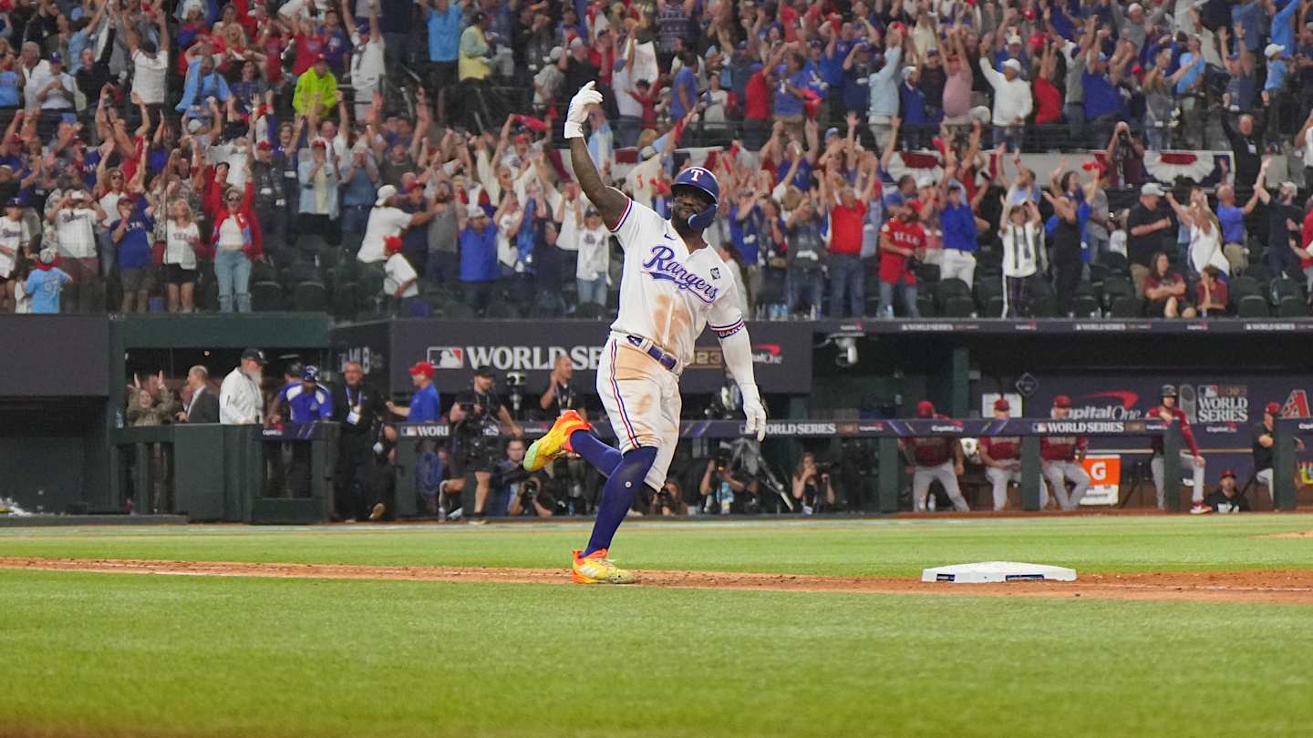 Adolis Garcia and the Rangers Walk-Off the Diamondbacks in the Bottom ...