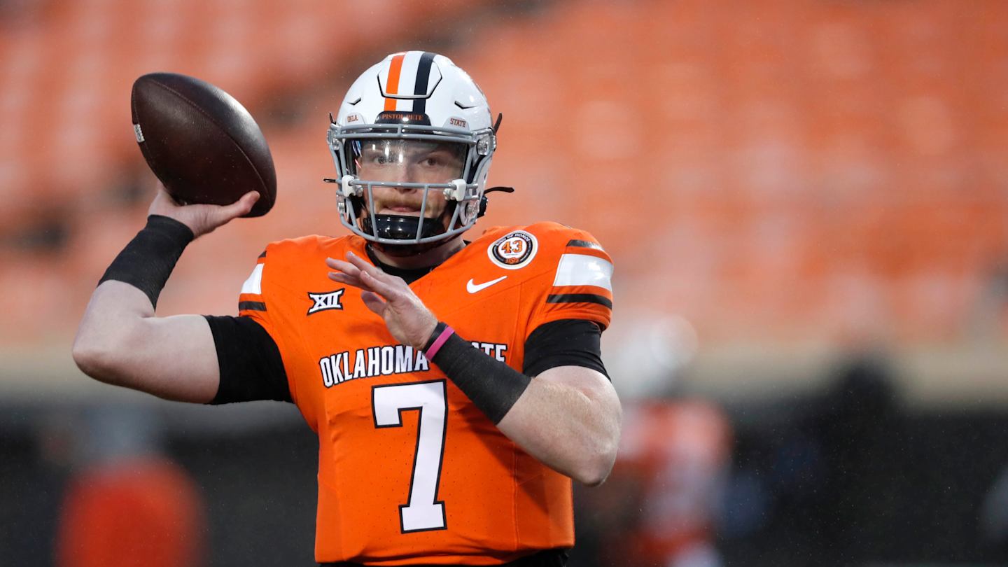 A Look at Alan Bowman's Path to Oklahoma State Ahead of His Potential ...