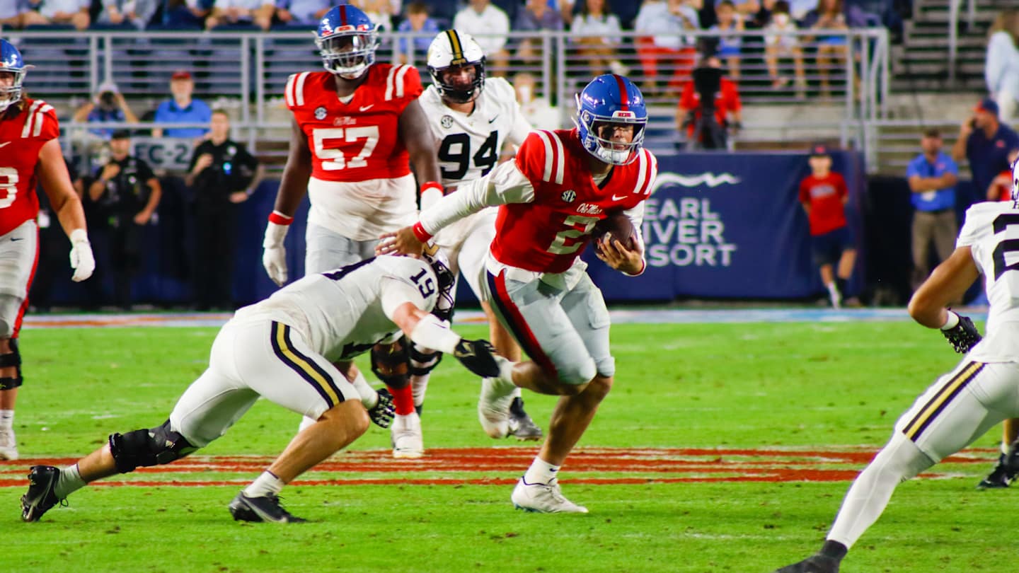 Ole Miss Rebels Move Up One Spot In AP Poll Following Win Over ...