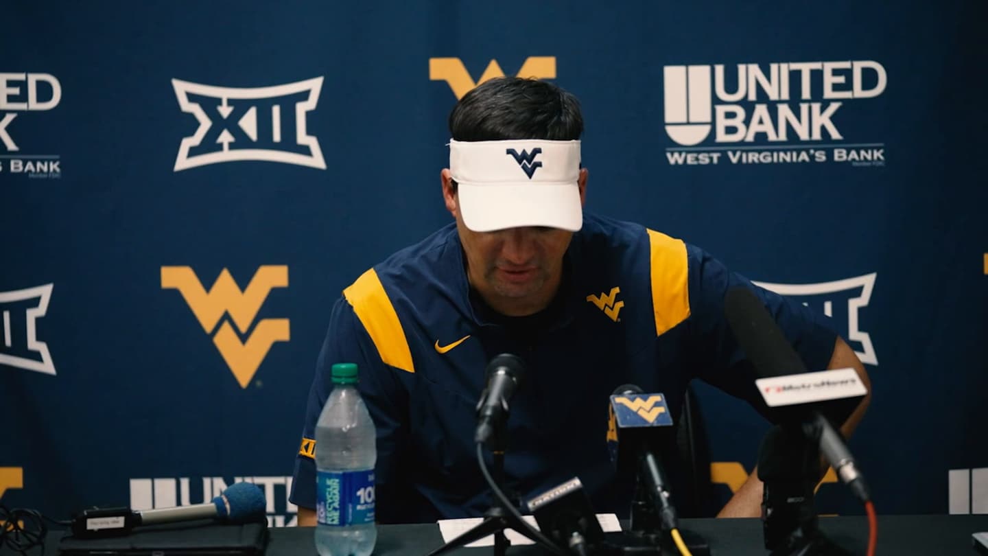 WATCH: Neal Brown UCF Postgame - Sports Illustrated West Virginia ...