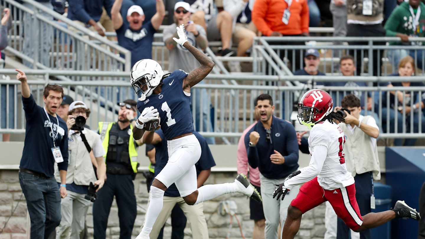 Penn State Quarterback Drew Allar Rebounds From Interception to Beat ...