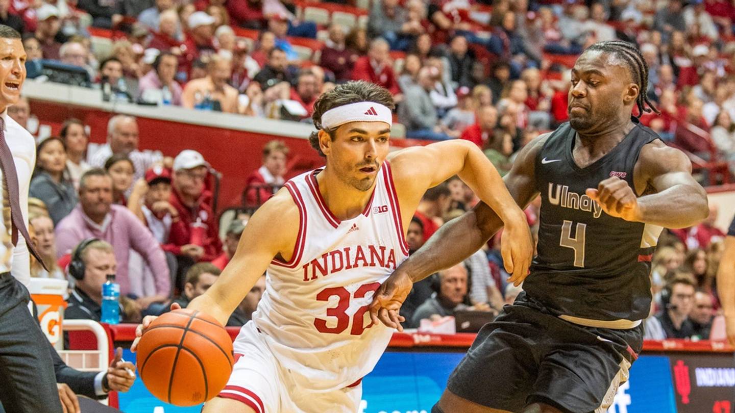 Indiana Pulls Away in Second Half to Defeat Indianapolis 74-52 - Sports ...