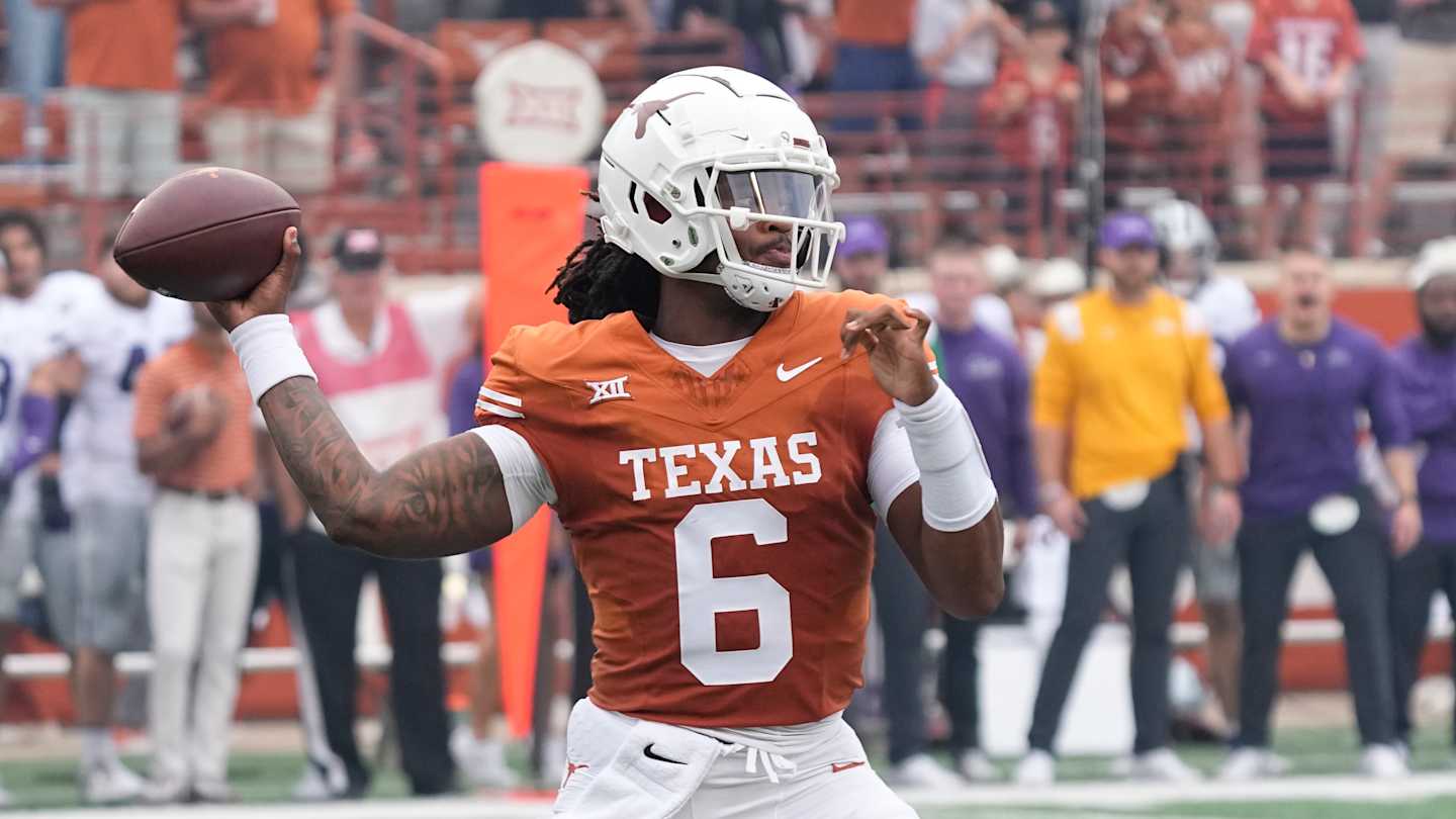 Steve Sarkisian Talks Texas Longhorns QB 'Balancing Act' With Quinn ...