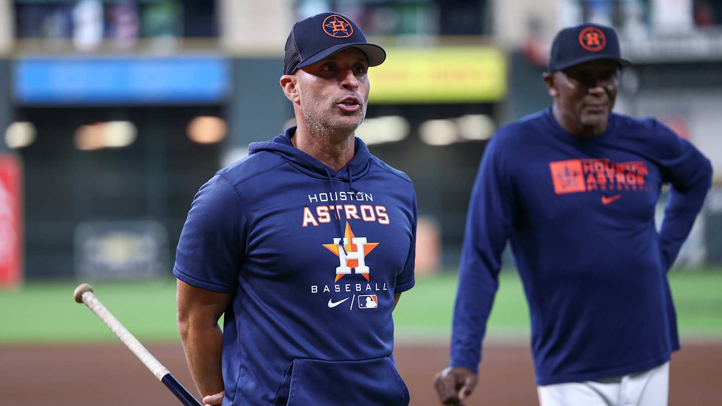Houston Astros Manager Joe Espada Talks Potential Expanded Starting ...