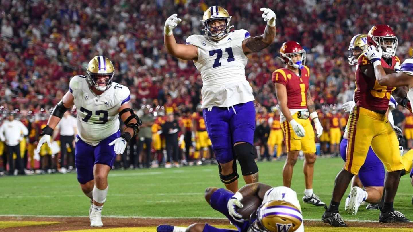 UW Offensive Line Was at Its Best Against USC, But Depth Is Thin ...