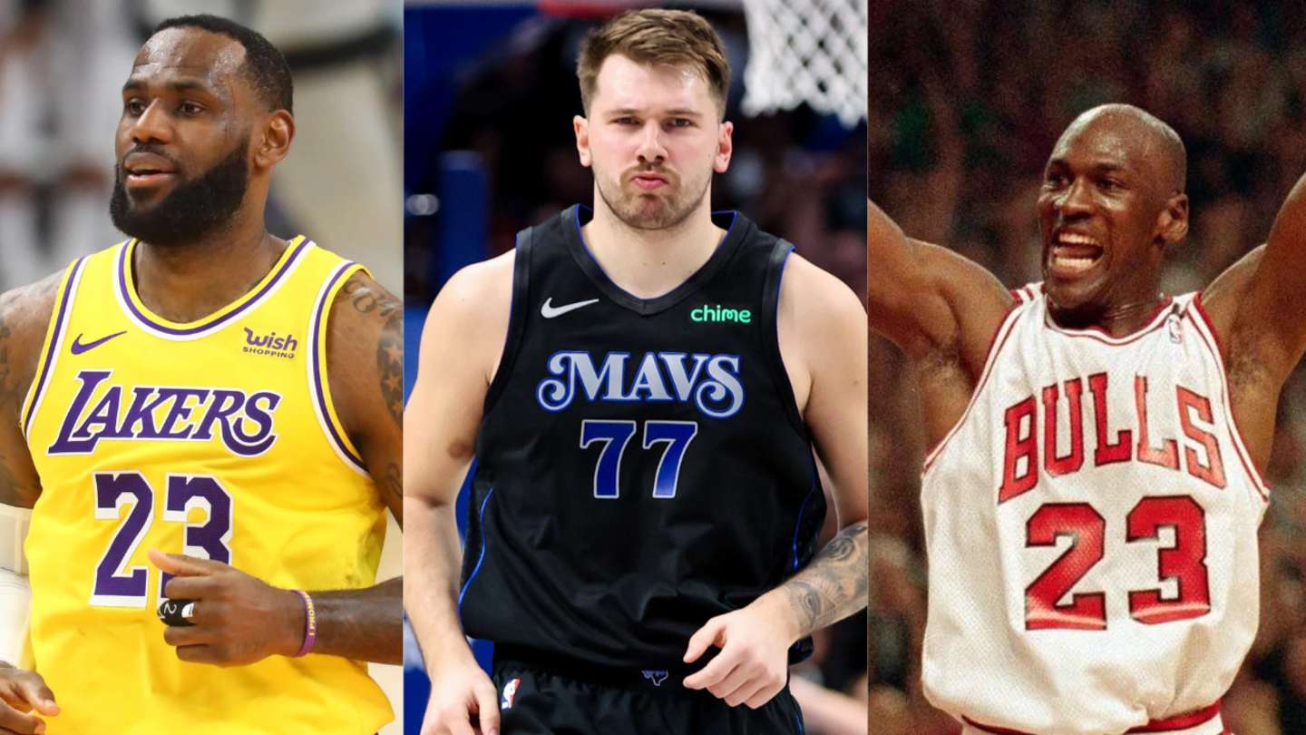 Dallas Mavs Star Luka Doncic Joins LeBron James, Michael Jordan on Elite NBA Scoring List ...