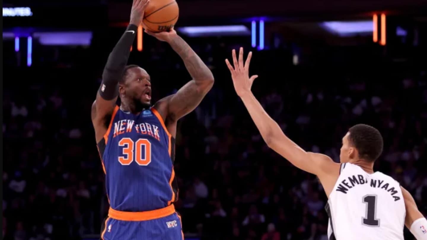 New York Knicks' Julius Randle Still Building Up From Ankle Injury - Sports Illustrated New York ...