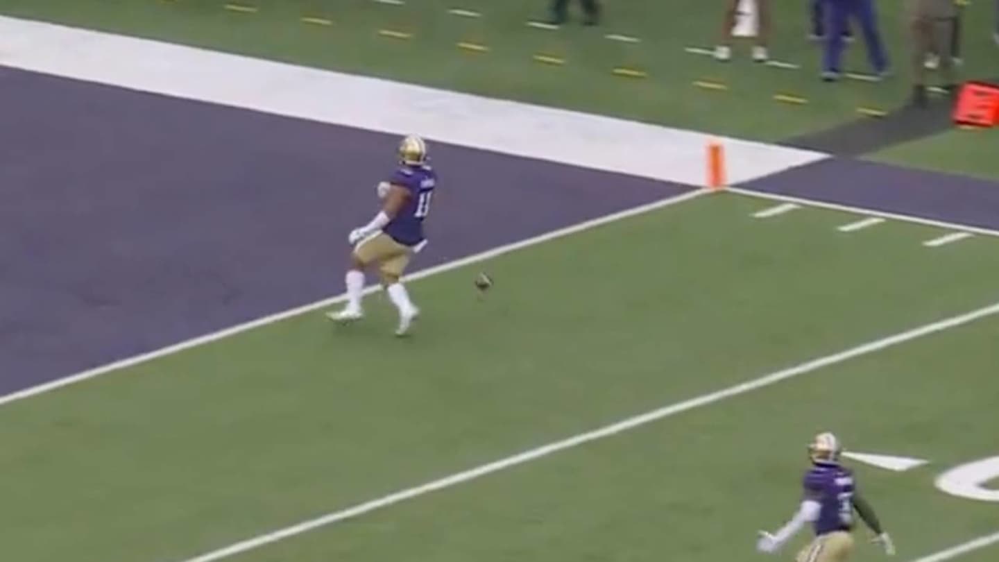 Washington LB Pulls a Desean Jackson, Drops Ball Short of Goal Line ...
