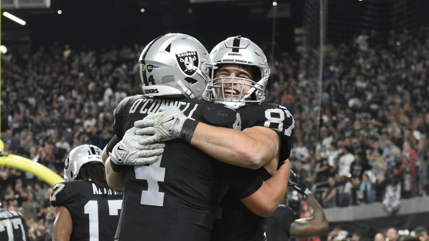 Las Vegas Raiders' rookies are finding their stride - Sports ...