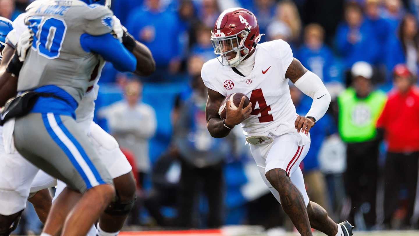 Jalen Milroe Named Semifinalist for Davey O’Brien Award - Sports Illustrated Alabama Crimson ...